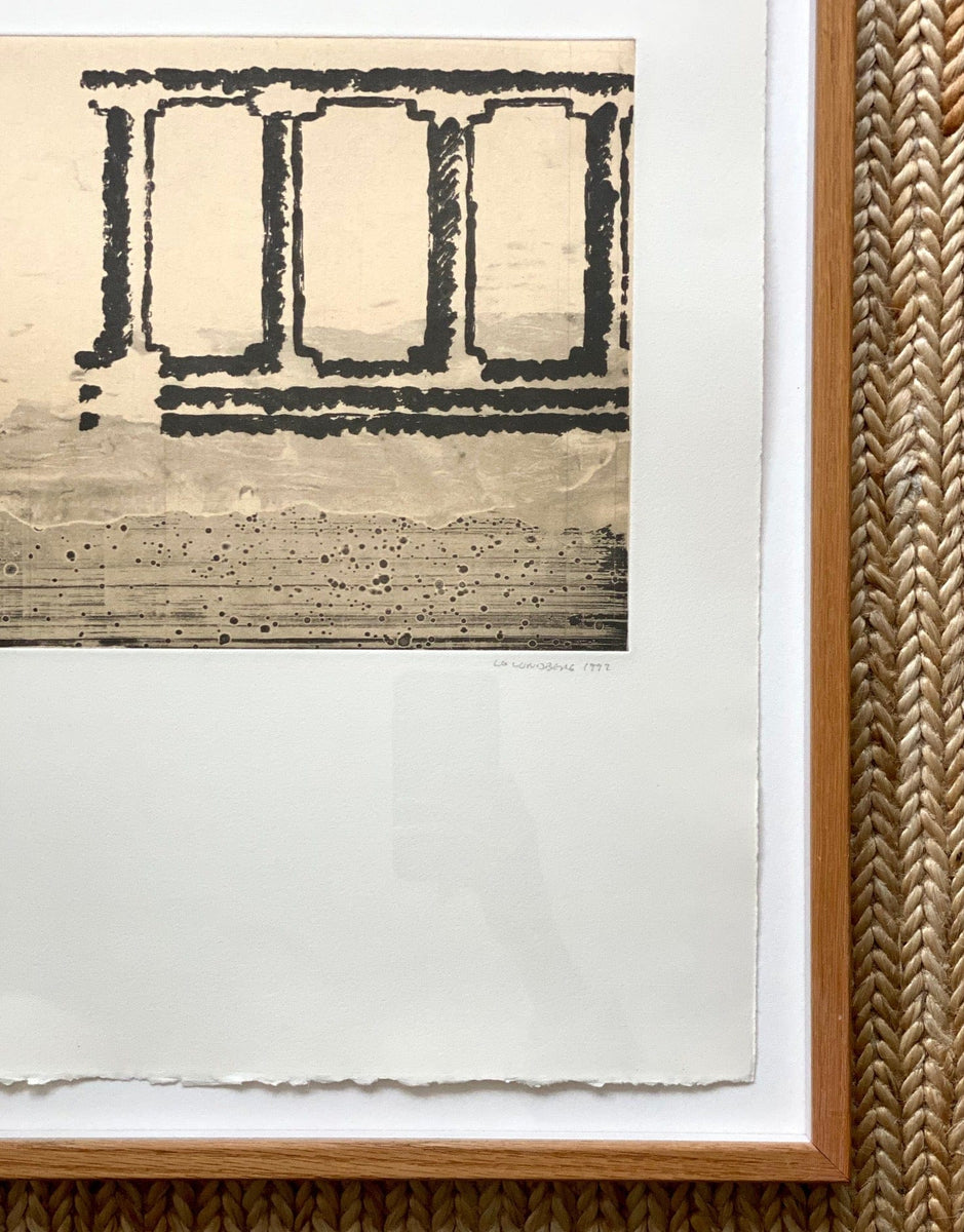 Building etching, Lars Gösta Lundberg (Born 1938) – KEPT London